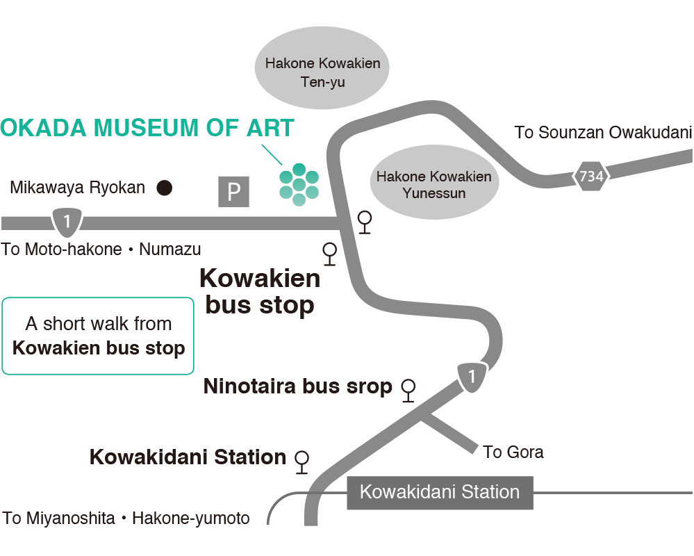 Access｜General Information｜OKADA MUSEUM OF ART